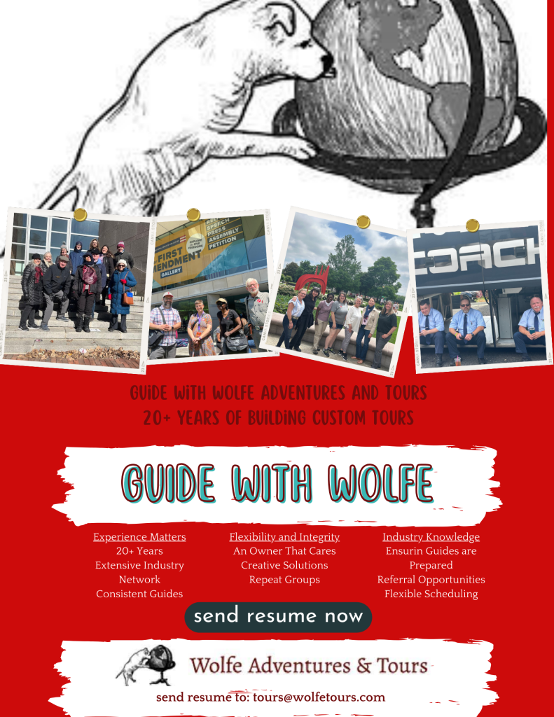 Seeking Tour Guides - Wolfe Adventures and Tours